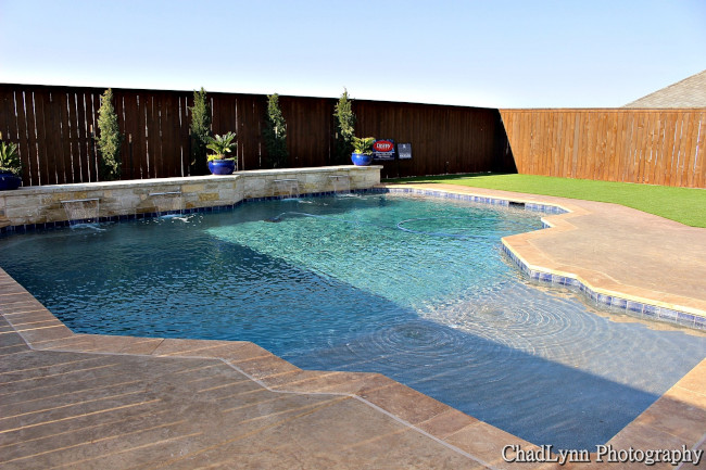 Custom Swimming Pools, Lubbock, TX | David Jordan Homes