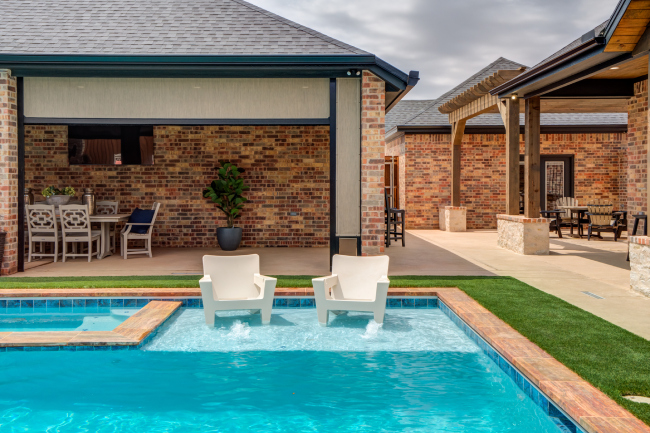 Custom Swimming Pools, Lubbock, TX | David Jordan Homes